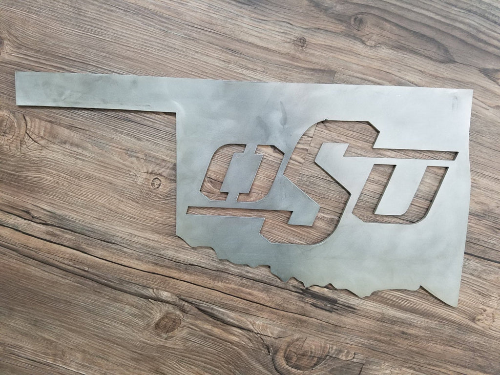OSU Oklahoma State Sign (Home Decor, Wall Art, Metal Art) – Arclight CNC