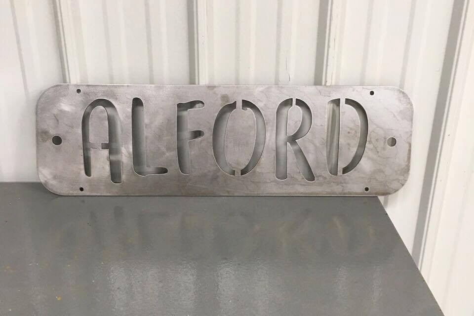 Name with Square Border – Arclight CNC