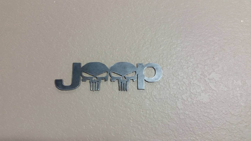Jeep Logo Emblem made of metal – Arclight CNC