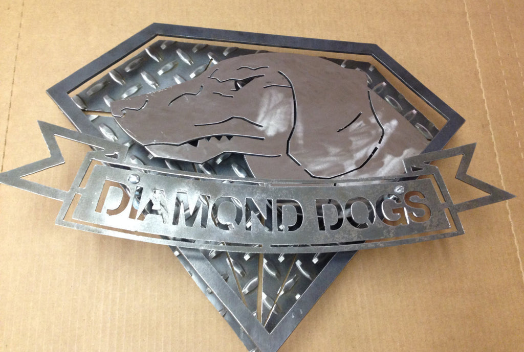 Diamond Dogs Logo from Metal Gear Solid 3D – Arclight CNC